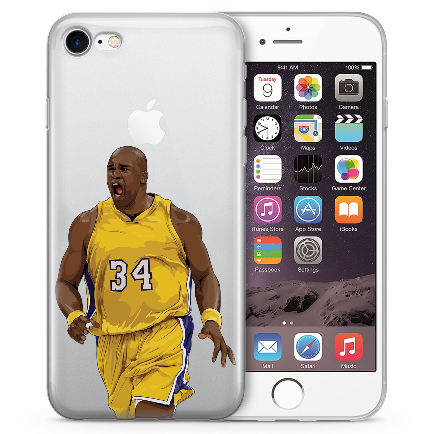 Shaq Basketball iPhone Case – Fancy Phone Case